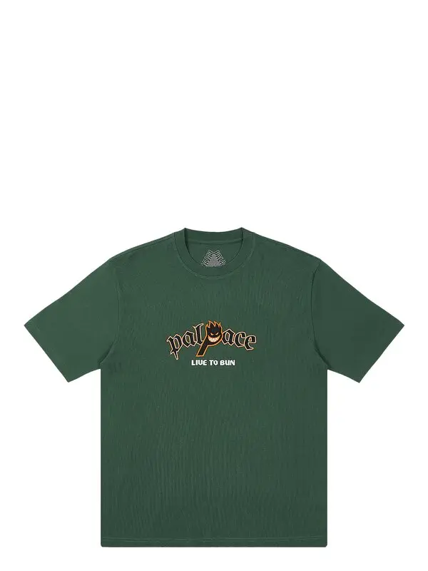 PALACE X Spitfire P-head T-shirt - Green