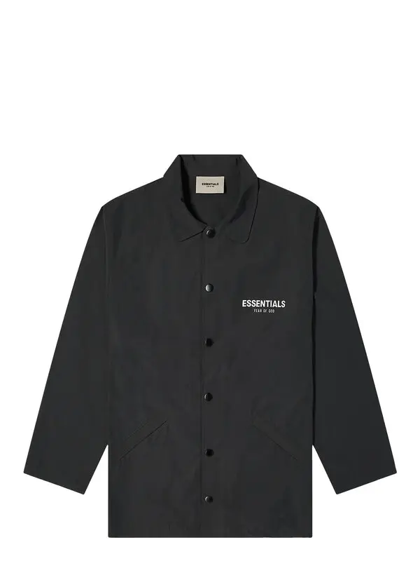 Fear Of God Coaches Jacket - Black