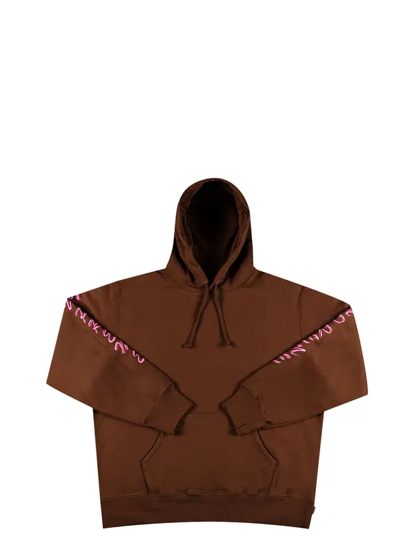 Supreme Guardian Hooded Sweatshirt - Brown