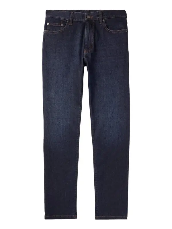 Zegna City 5 Slim-fit Jeans - Blue