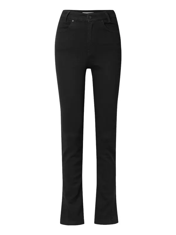 Bite Studios High-rise Slim-leg Jeans - Black