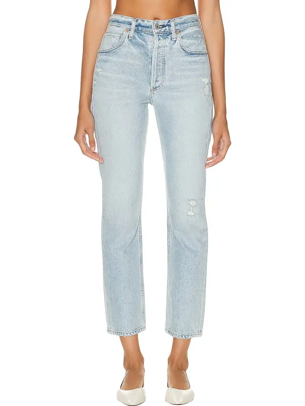 Citizens Of Humanity Charlotte High Rise Straight Jeans - Savahn