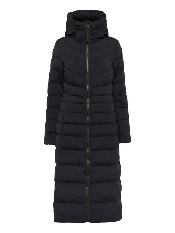 Canada Goose Clair Long Down Coat - Black