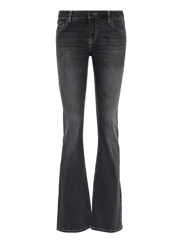 Ag Mid-rise Bootcut Jeans - Grey