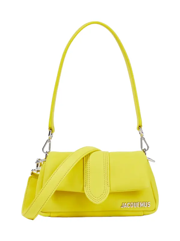 Jacquemus Le Petit Bambimou Leather Shoulder Bag - Yellow