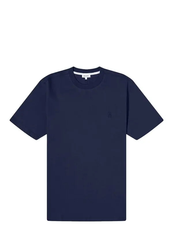 Norse Projects Johannes N Logo T-shirt - Dark Navy