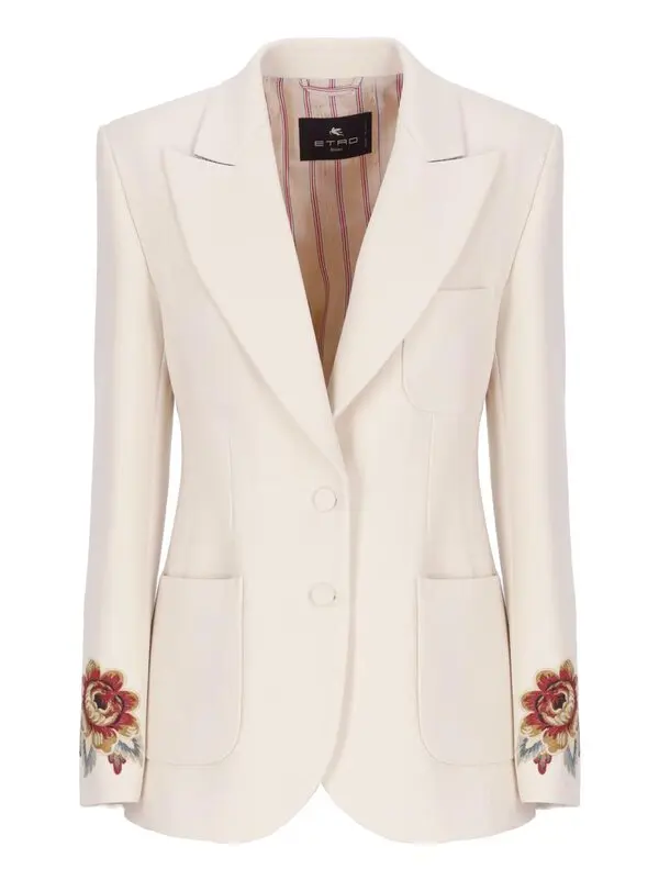 Etro Wool-blend Blazer - Beige