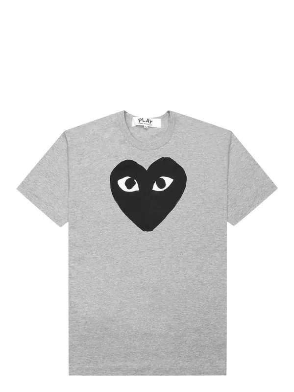 Play Comme Des Garcon Heart T-shirt - Grey