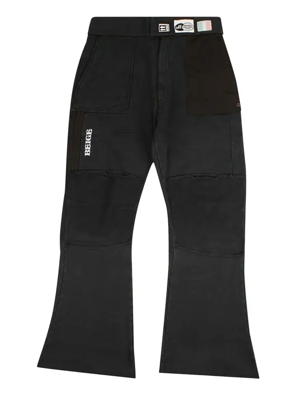 Off-White Parachute Patch Sweatpants - Black
