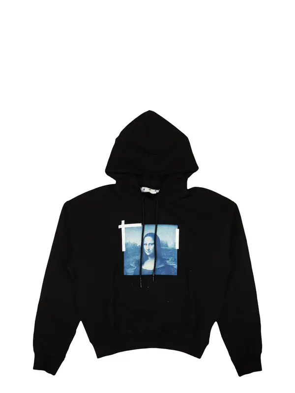 Off-White Monalisa Over Hoodie - Black