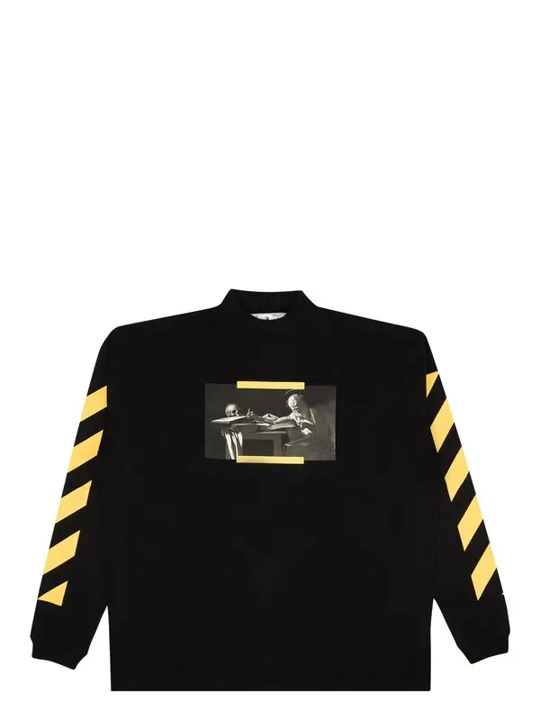 Off-White Caravaggio Overisze T-shirt - Black
