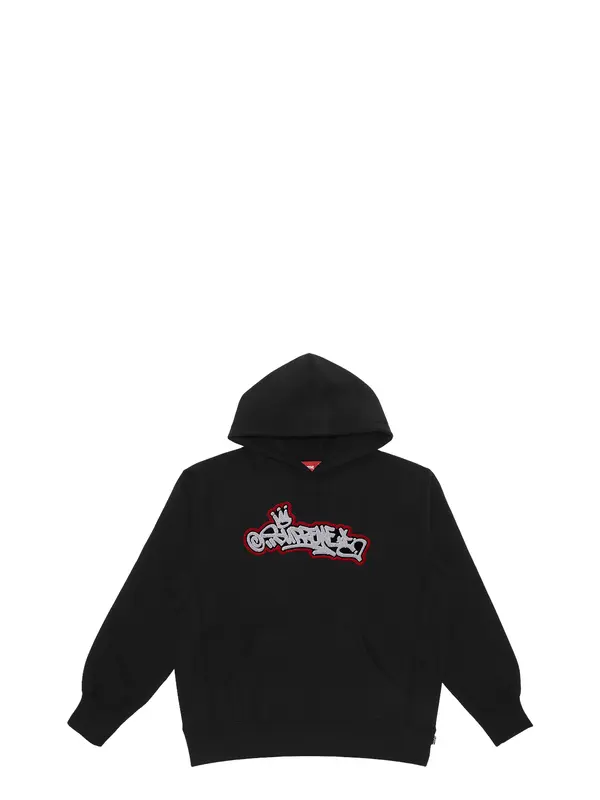 Supreme Handstyle Hooded Sweatshirt - Black