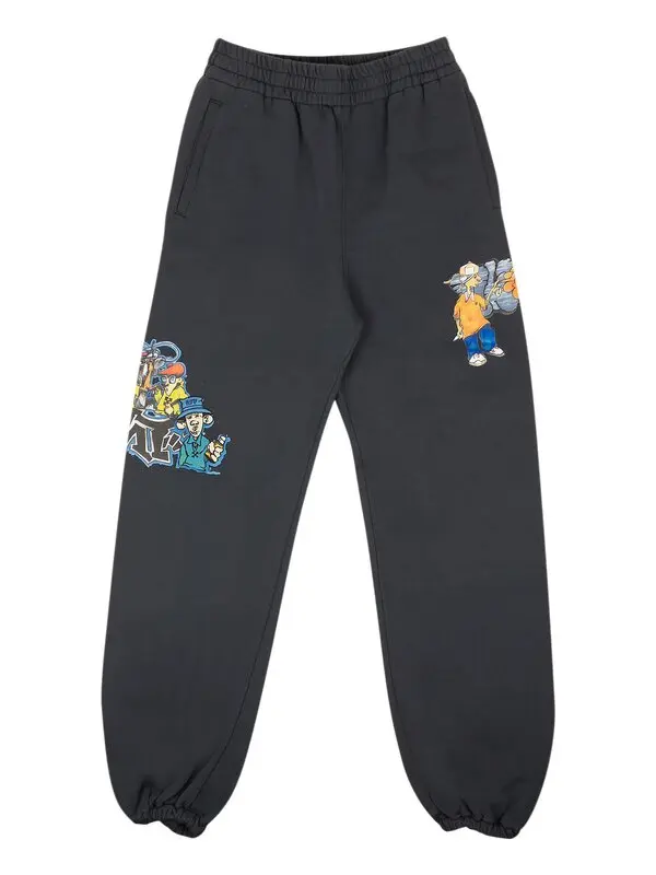 Off-White Graff Pupp Slim Sweatpants 'outer Space - Black