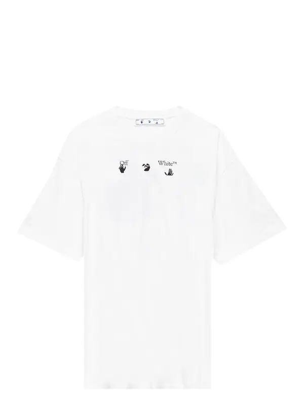 Off-White Peace Worldwide Over Tee - White