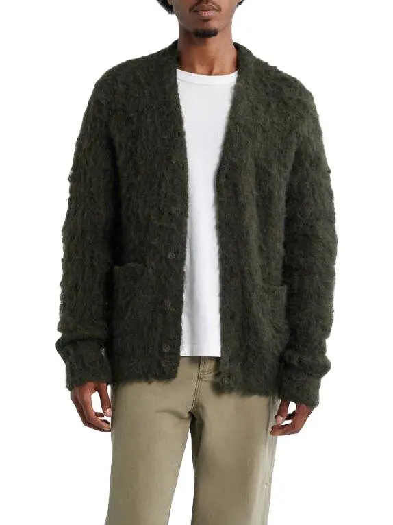 Obey Patron Cardigan - Rosin