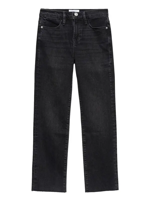 FRAME Le High Straight Jeans - Blue