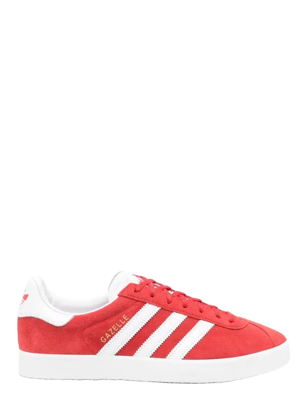 Adidas Gazelle Logo-print Sneakers - Red
