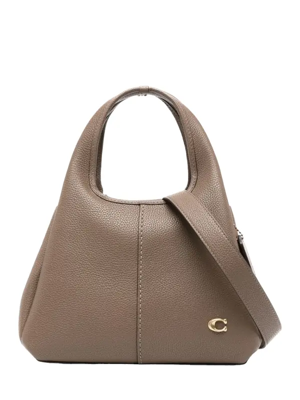 COACH® Lana Pebbled-leather Tote - Brown