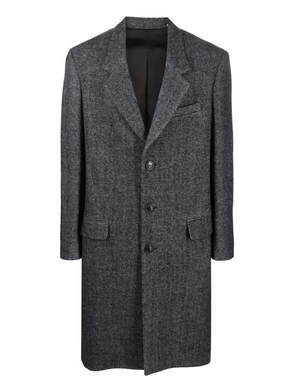 MARANT Johel Recycled Wool-blend Coat - Grey