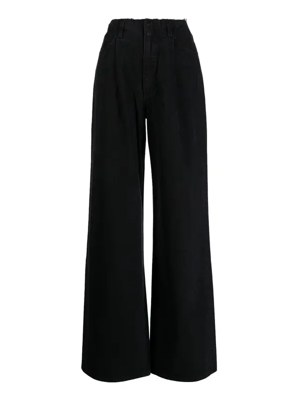 SLVRLAKE Taylor Wide-leg Jeans - Black