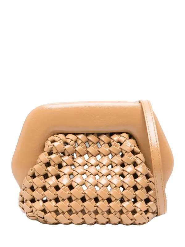 THEMOIRE Perforated-design Crossbody Bag - Neutrals