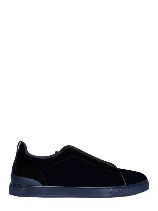 Zegna Triple Stitch Sneakers - Blue