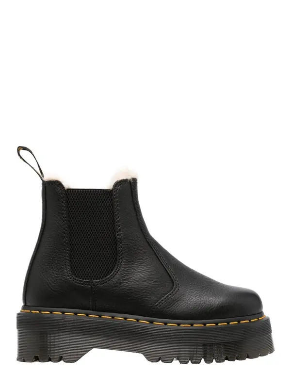 Dr. Martens 2976 Quad Platform Ankle Boots - Black