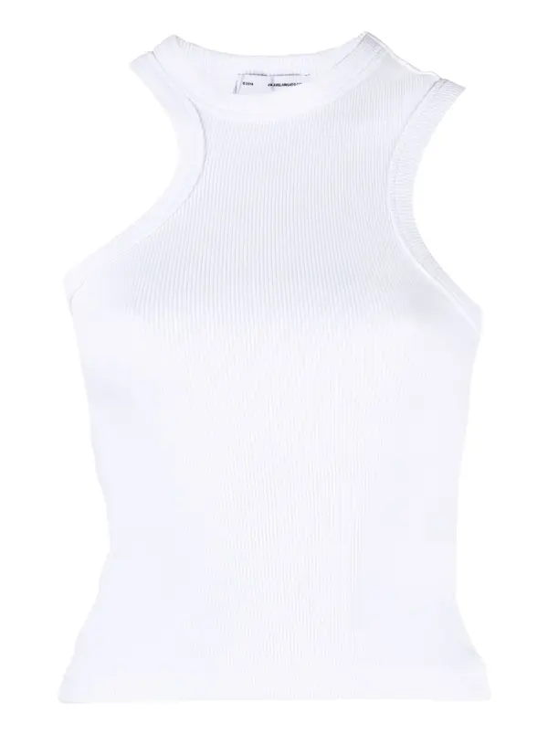 Axel Arigato Script Cut-out Tank Top - White