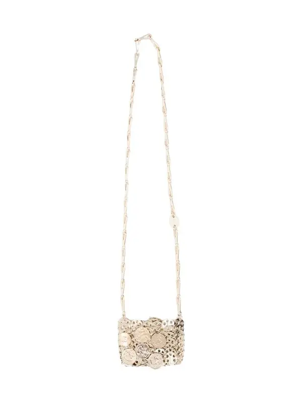 Rabanne 1969 Micro Shoulder Bag - Gold