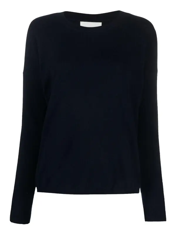 LISA YANG Long-sleeve Ribbed Cashmere Jumper - Blue