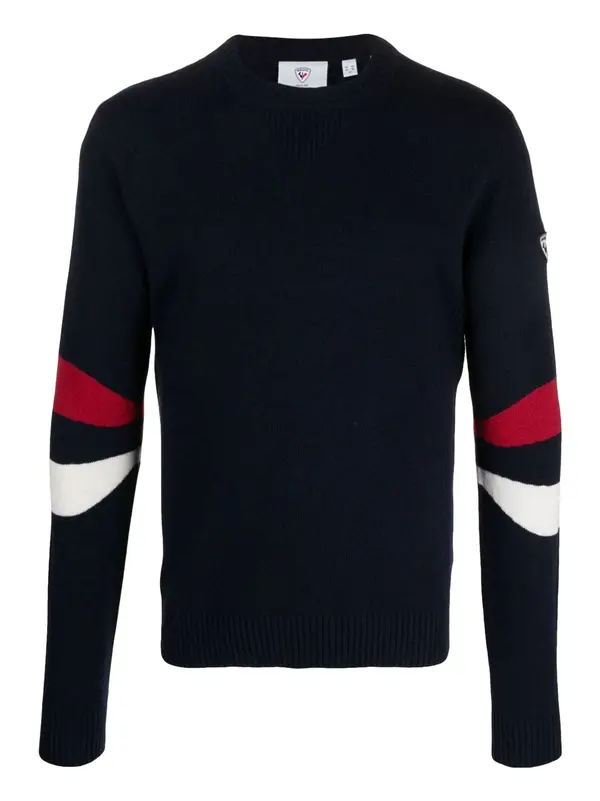 Rossignol Logo-embroidered Sweater - Blue