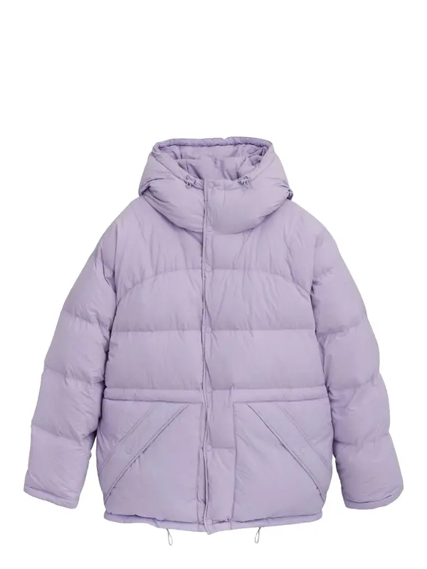 Marc Jacobs Long Puffer Jacket - Purple