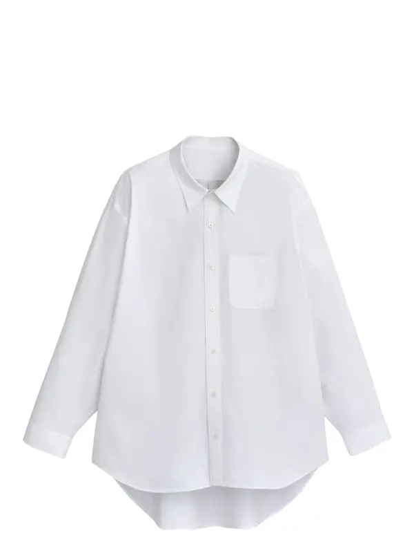 Marc Jacobs Big Poplin Shirt - White
