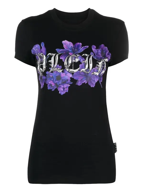 Philipp Plein Logo-print T-shirt - Black