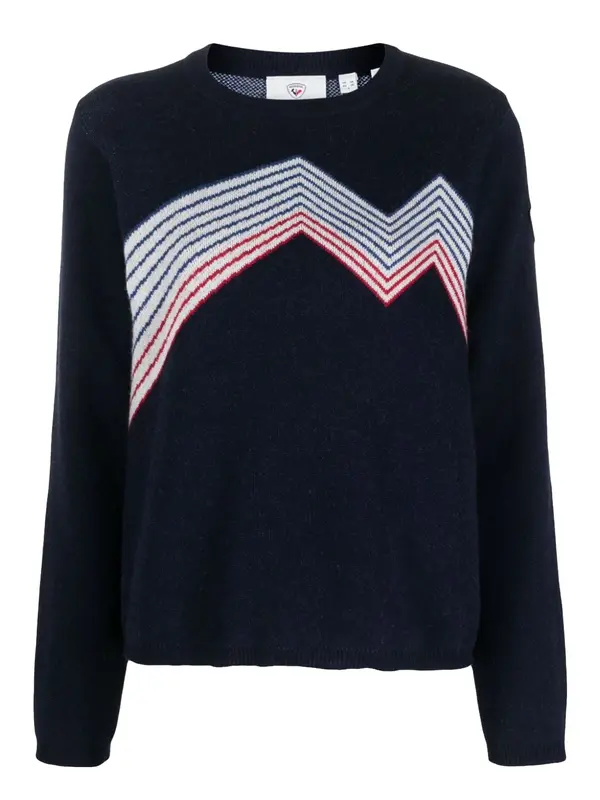 Rossignol Mountain Round-neck Sweater - Blue
