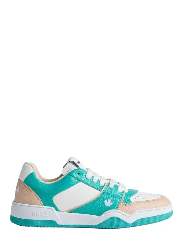 Dsquared2 Low-top Leather Sneakers - White
