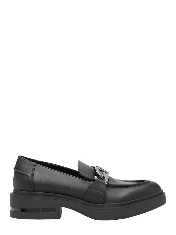 Liu Jo Gabrielle 23 Chain-link Loafers - Black