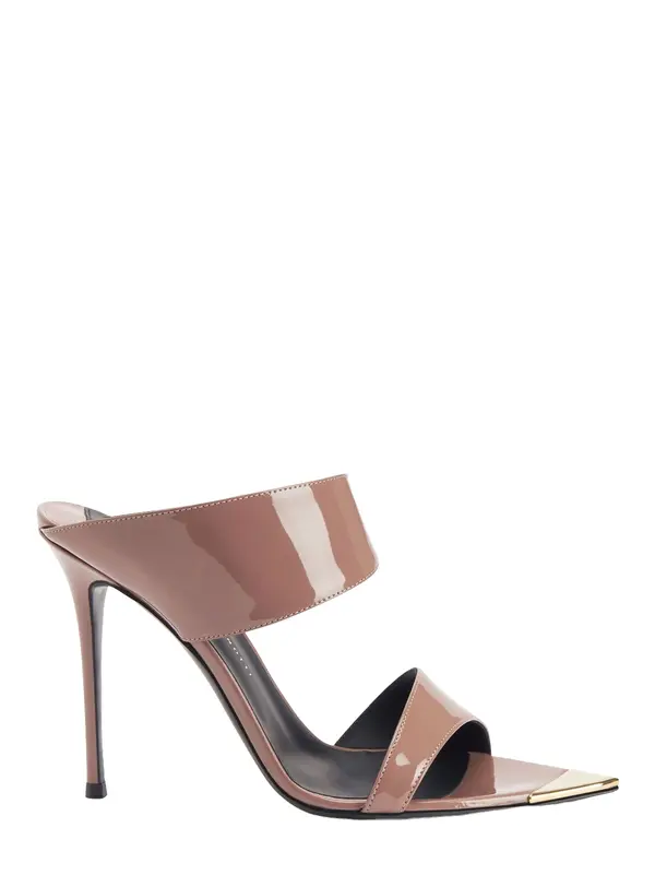 GIUSEPPE ZANOTTI 90mm Intriigo Allure Sandals - Neutrals