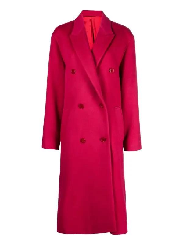 Isabel Marant Theodore Double-breasted Coat - Pink