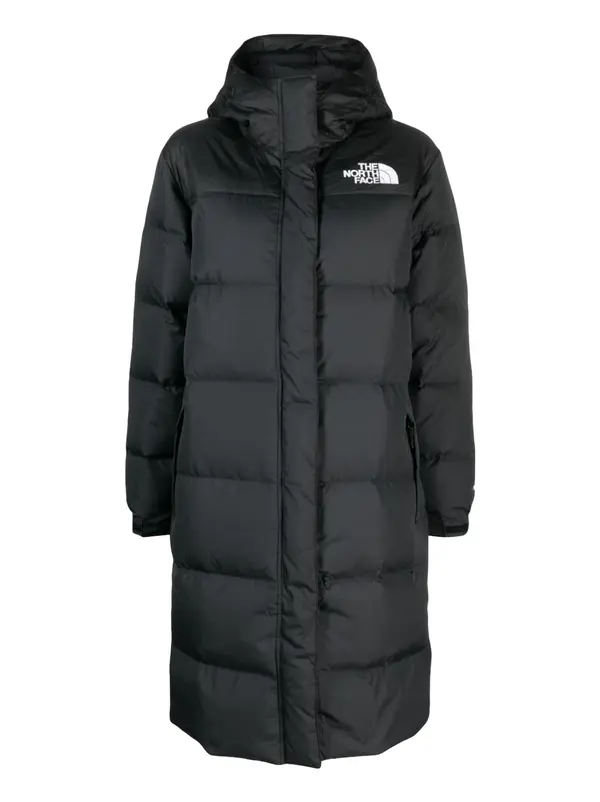 The North Face Nuptse Hooded Puffer Coat - Black