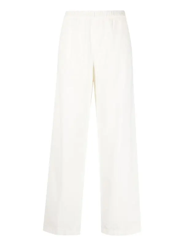 Aspesi Corduroy Elasticated-waistband Pants - Neutrals