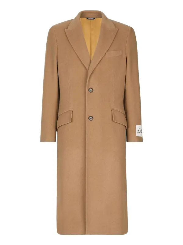 Dolce & Gabbana Re-edition Single-breasted Coat - Neutrals