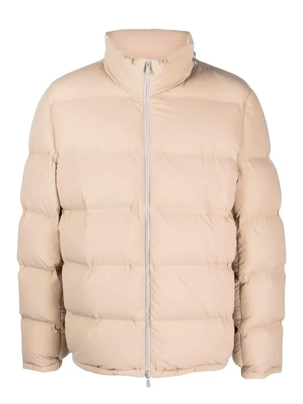 Brunello Cucinelli Funnel-neck Puffer Jacket - Neutrals