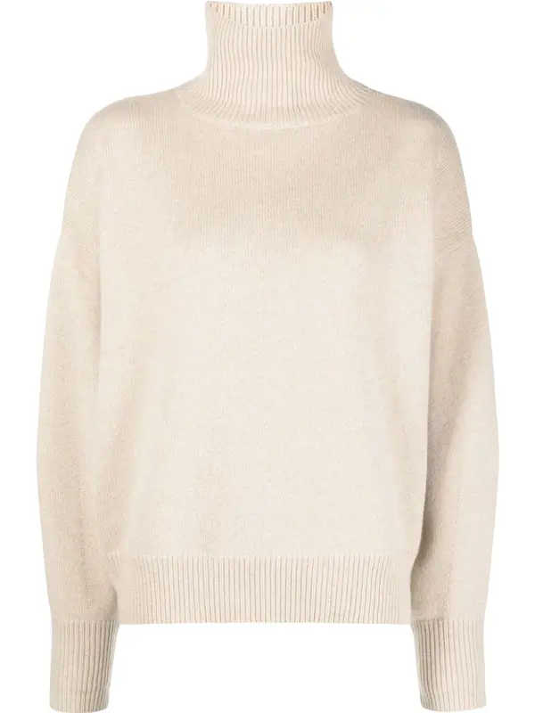 Isabel Marant Aspen Cashmere Sweater - Neutrals