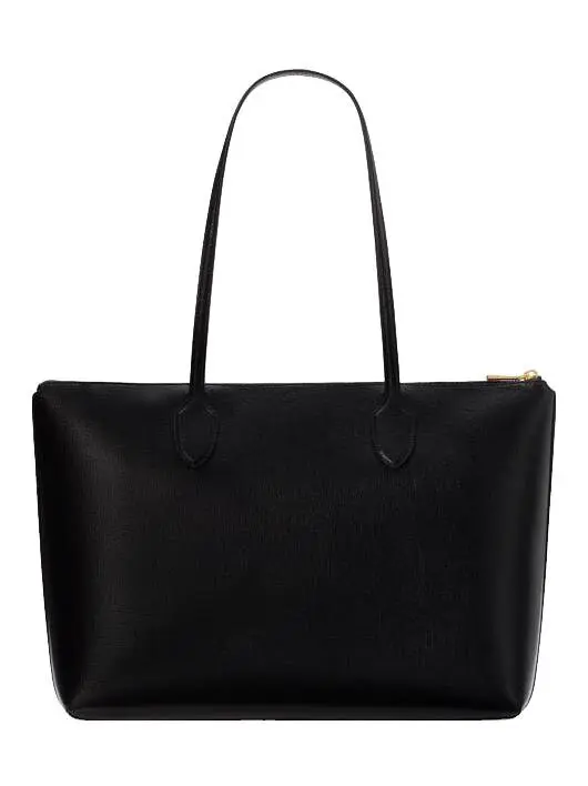 Kate Spade New York Large Bleecker Leather Tote - Black