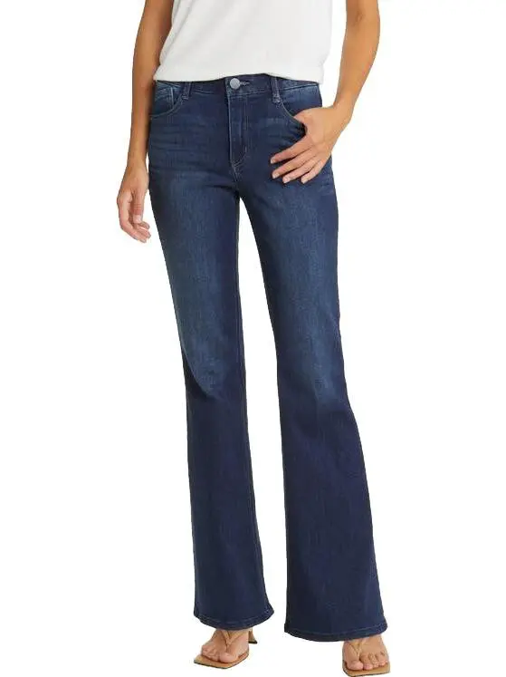 Wit & Wisdom Ab'solution High-waist Flare Jeans - In Indigo