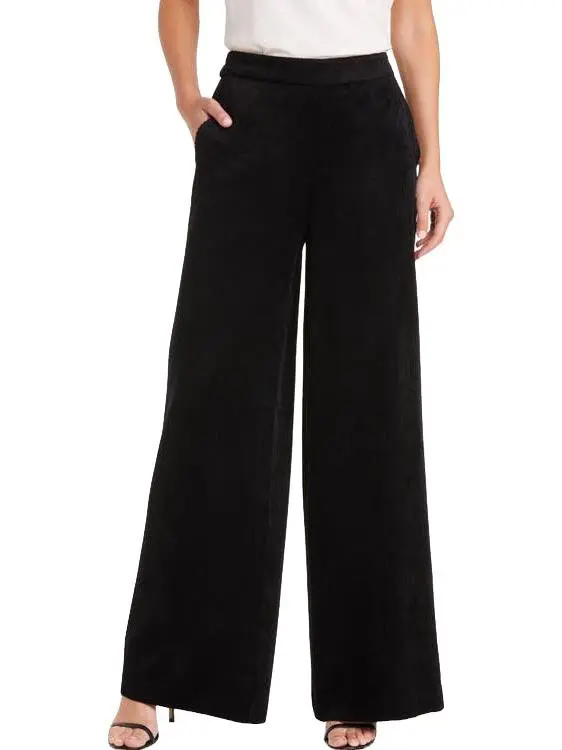 Kobi Halperin Hunter Corduroy Straight Leg Pants - Black
