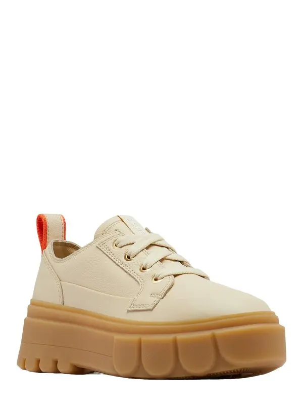 Sorel Caribou X Waterproof Platform Sneakers - Bleached Ceramic/ Gum 16