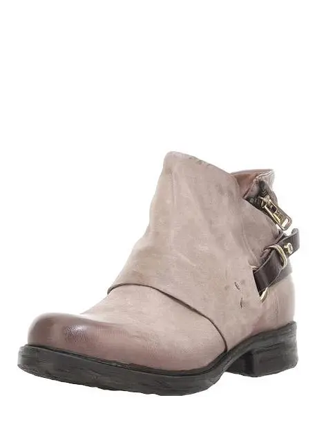 A.S.98 Steve Studded Bootie - Taupe