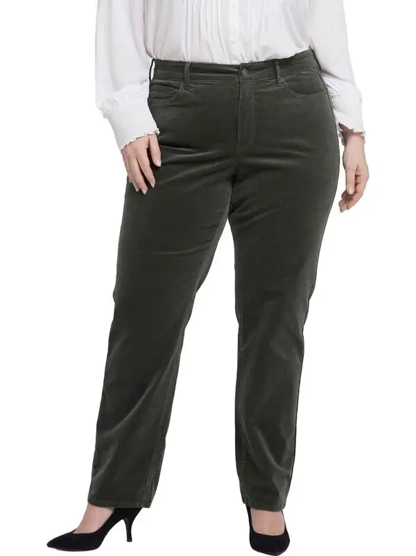 NYDJ Marilyn Straight Leg Jeans - Vine Leaf
